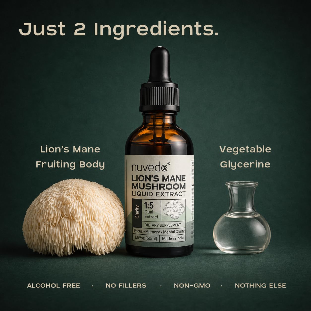 Nuvedo Lion's Mane for stress relief