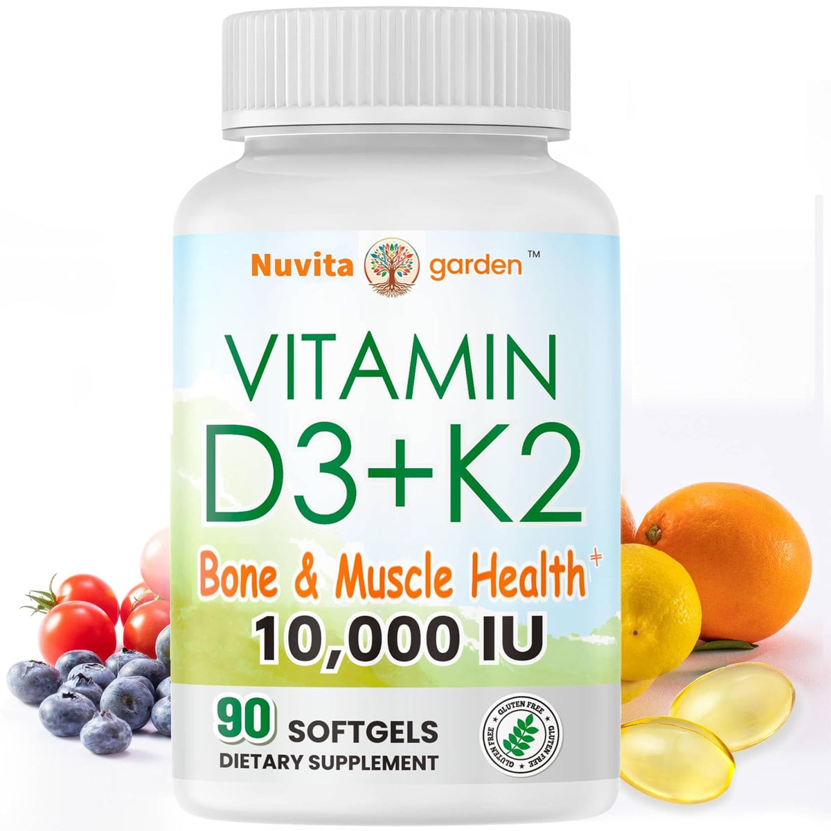 NuvitaGarden Vitamin D3 softgels