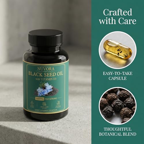 Nuvora black seed oil for skin health
