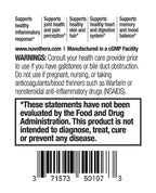 Nuvothera herbal turmeric curcumin capsules