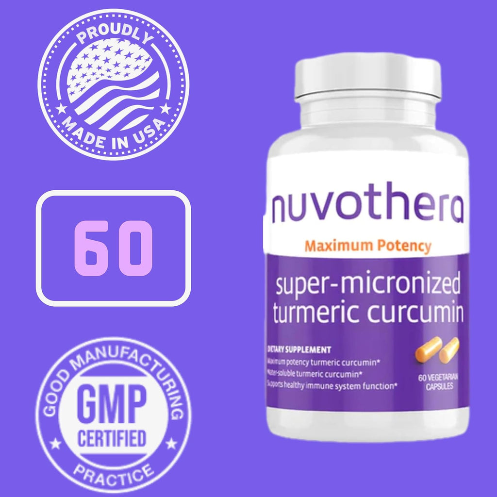 Nuvothera turmeric curcumin antioxidant boost