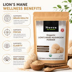 Nuvra mushroom powder for focus