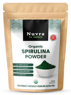 Nuvra organic spirulina powder benefits