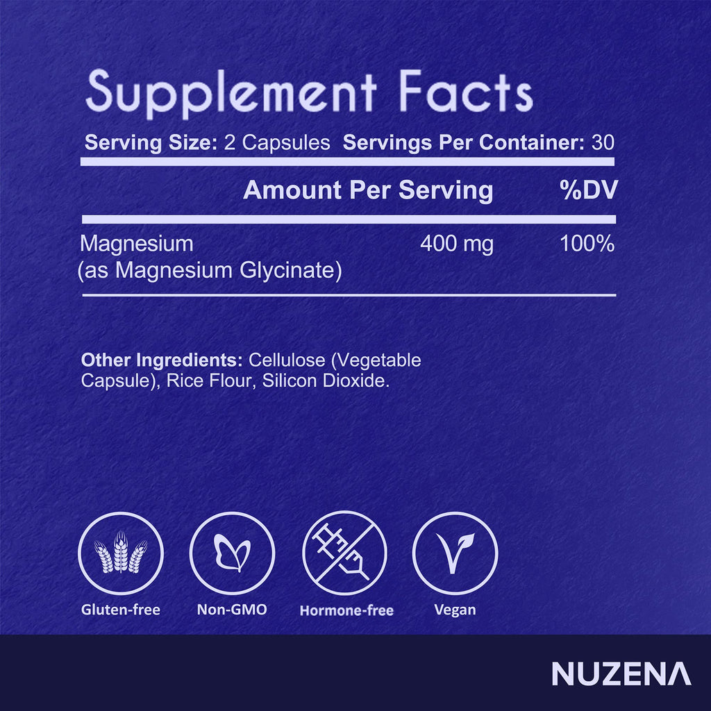 NUZENA magnesium for overall well-being