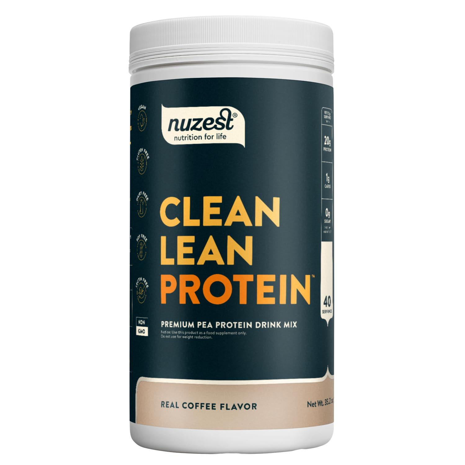 Nuzest Clean Lean Protein coffee flavour