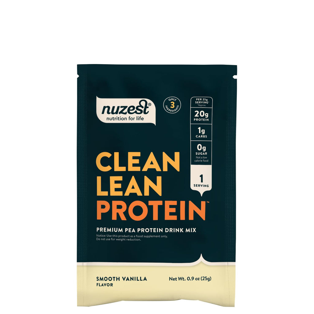 Nuzest pea protein powder for smoothies