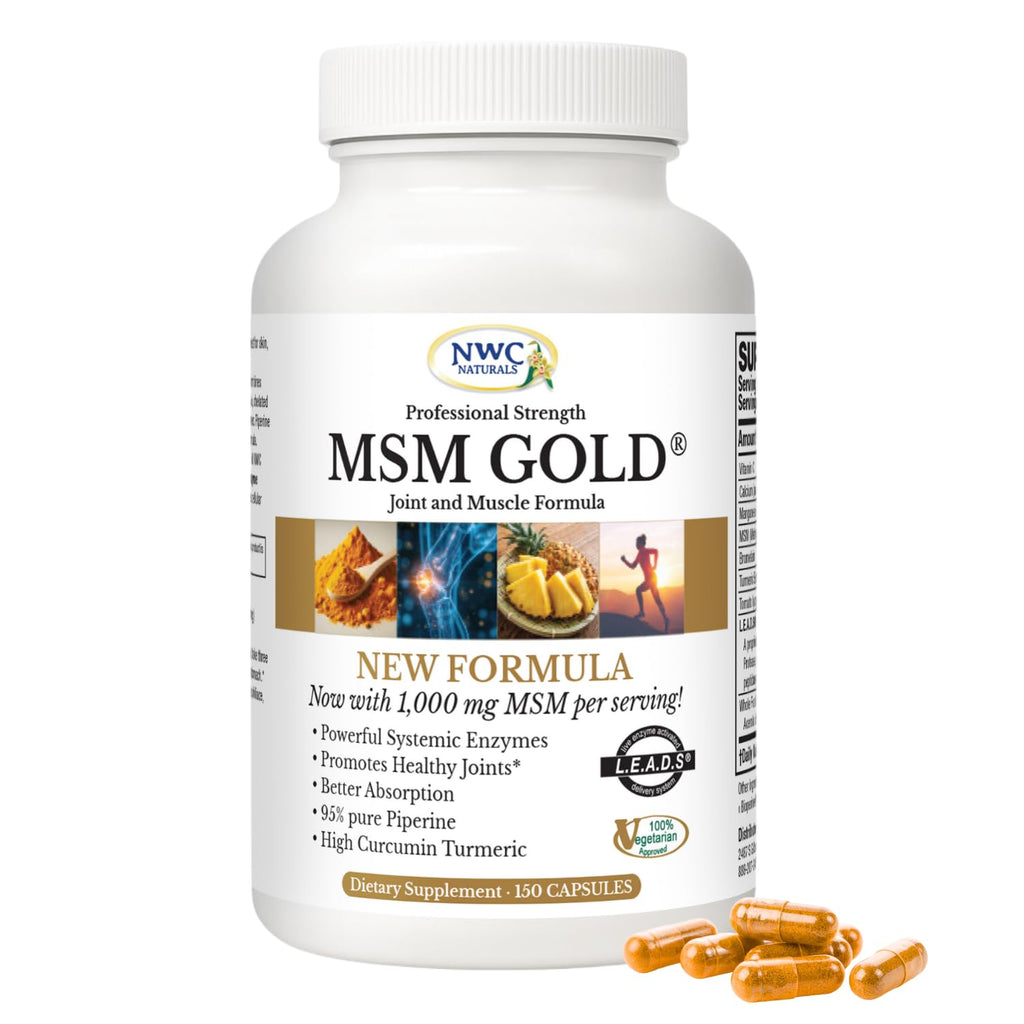 NWC Naturals MSM supplement capsules