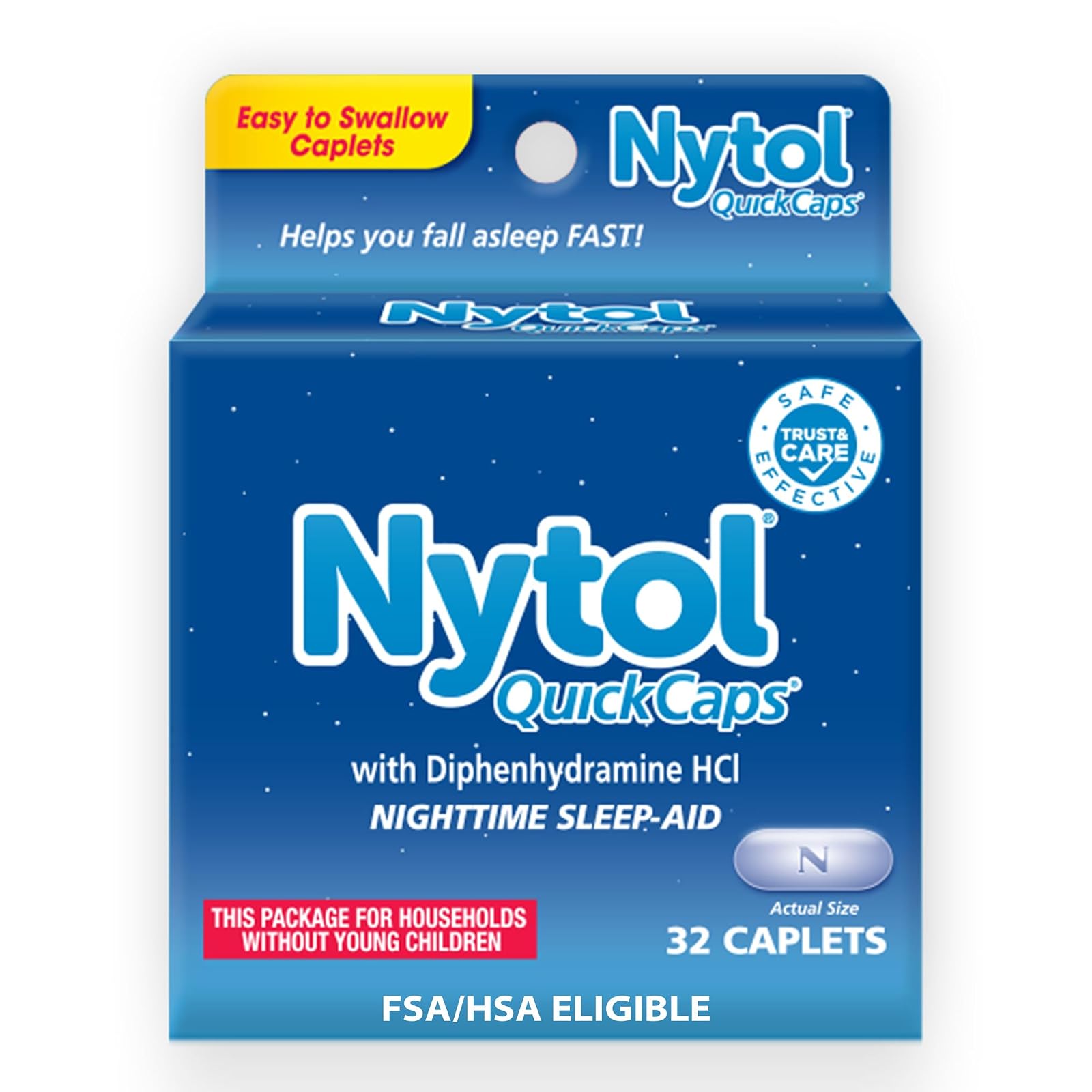 Nytol melatonin sleep aid capsules