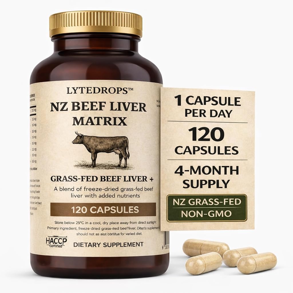 NZ grass fed beef liver capsules
