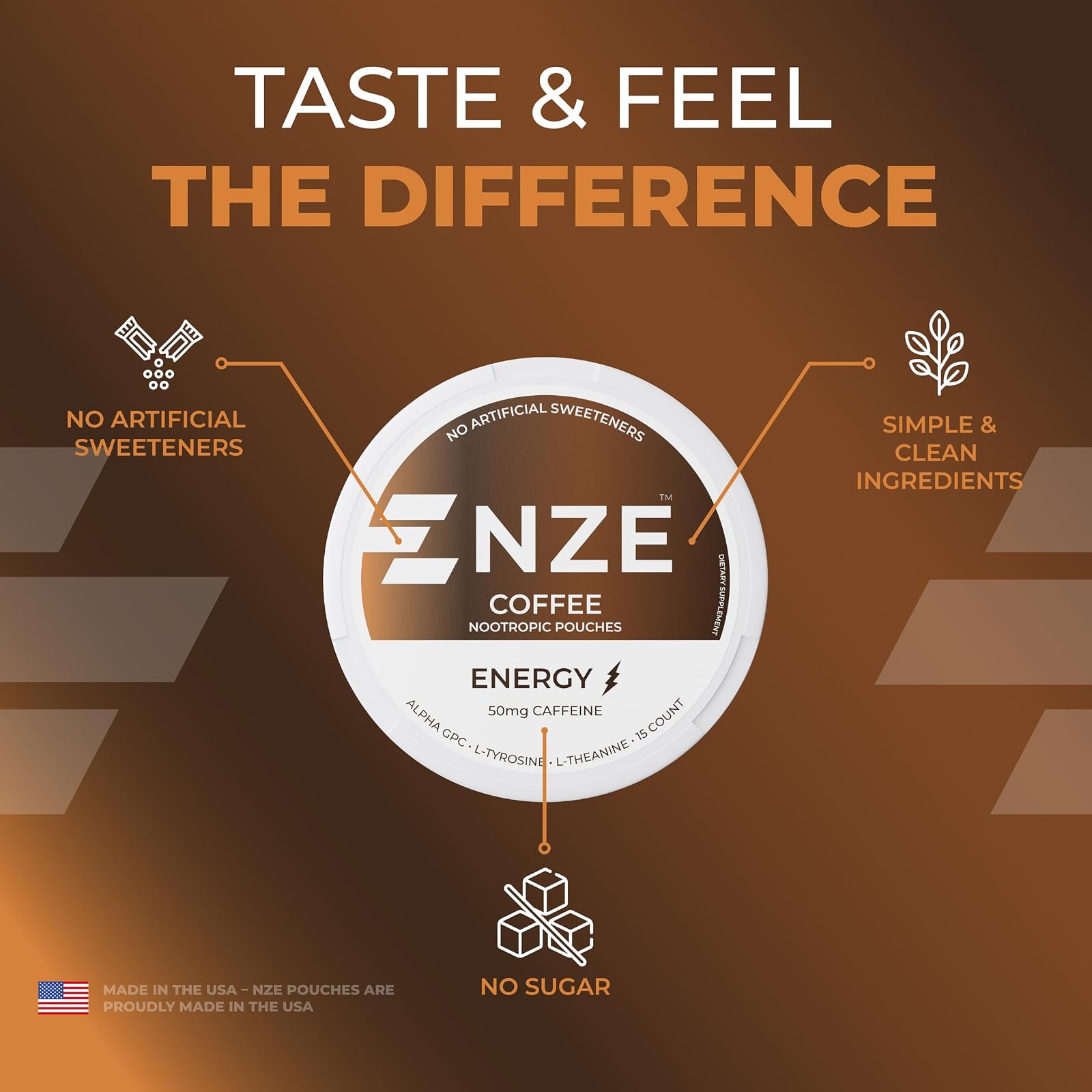 NZE endurance pouches for long-lasting energy