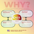 NZE endurance pouches for sports nutrition