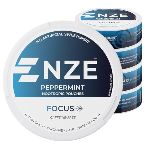 NZE multivitamins peppermint pouches