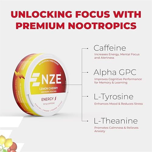 NZE nootropic pouches for athletic performance