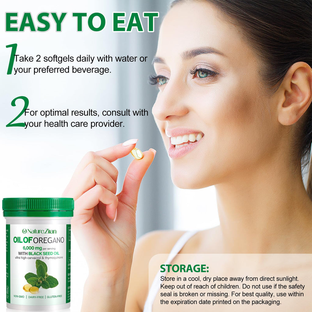 O Nature oregano oil softgels benefits