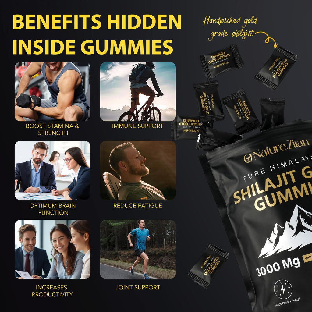 O NATURE ZIRAN Shilajit gummies