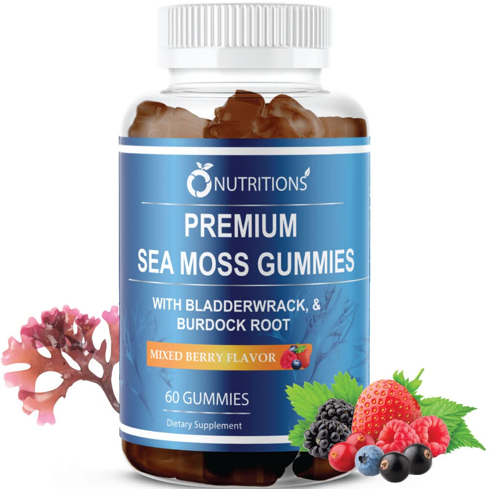 O NUTRITIONS sea moss gummies benefits