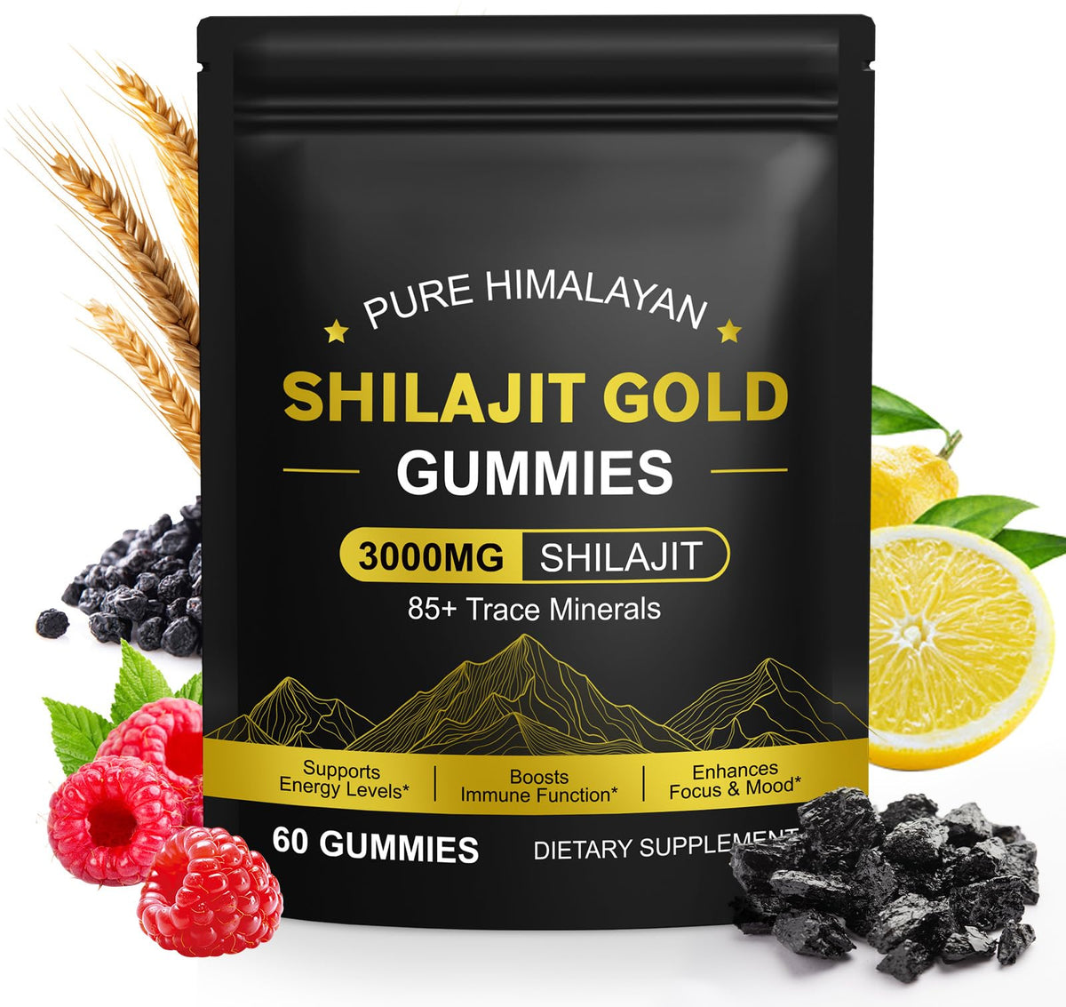 O.SECERT Shilajit gummies for energy