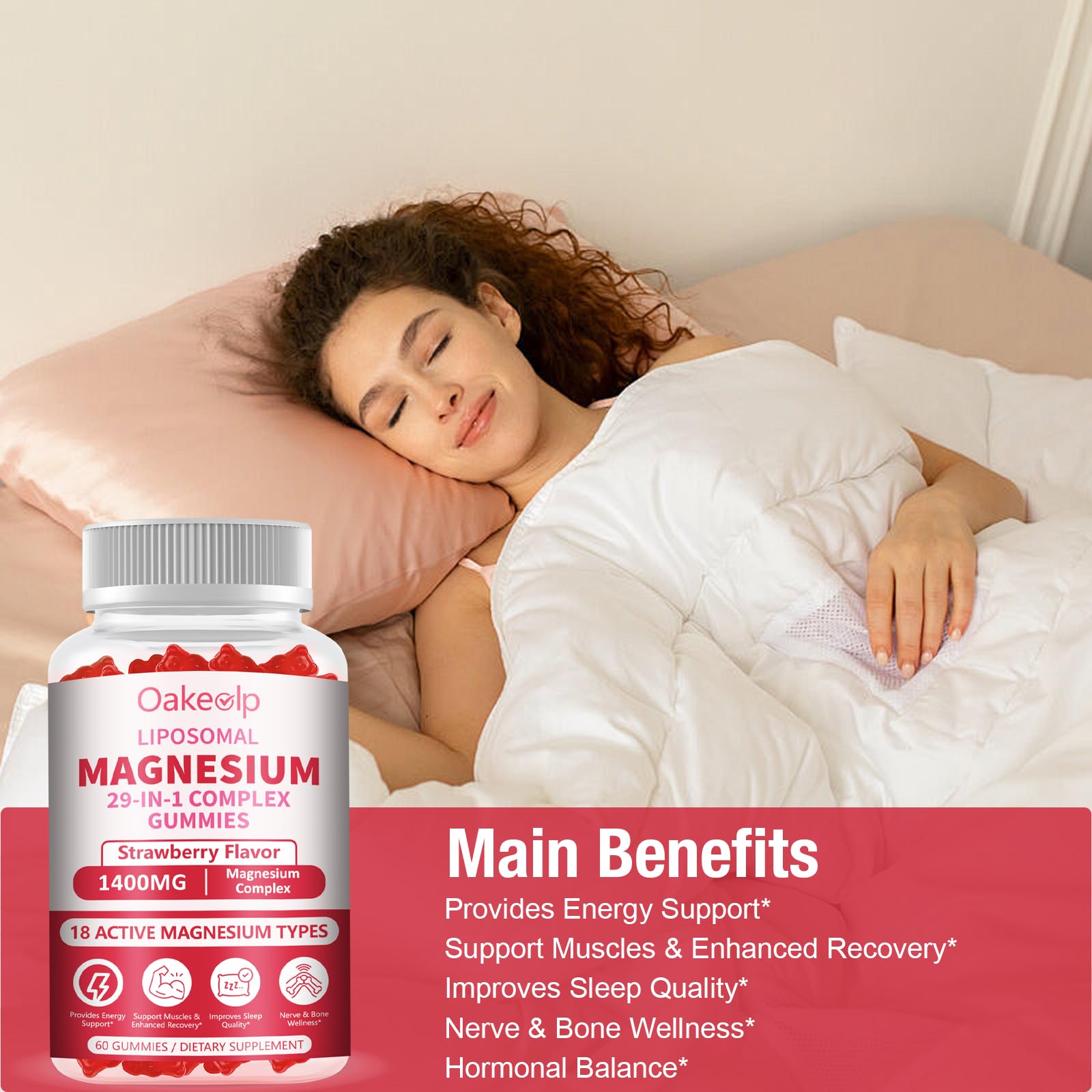 Oakevlp magnesium complex for better sleep