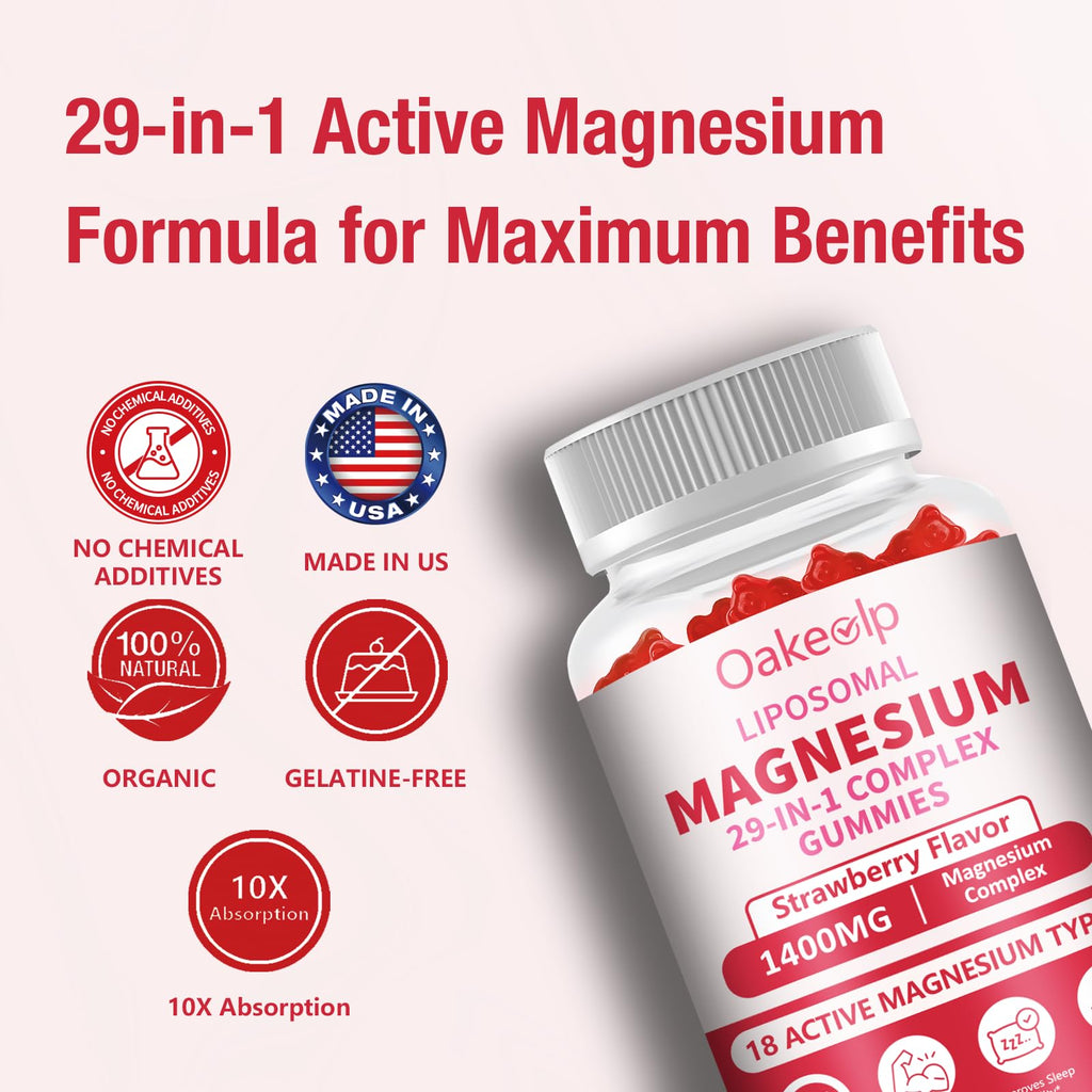 Oakevlp magnesium complex for overall wellness