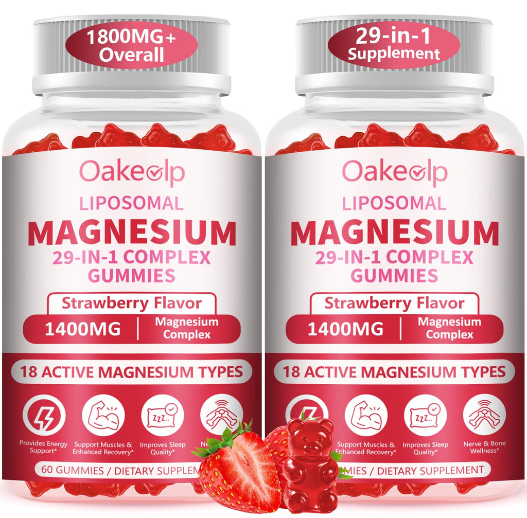 Oakevlp magnesium gummies for relaxation