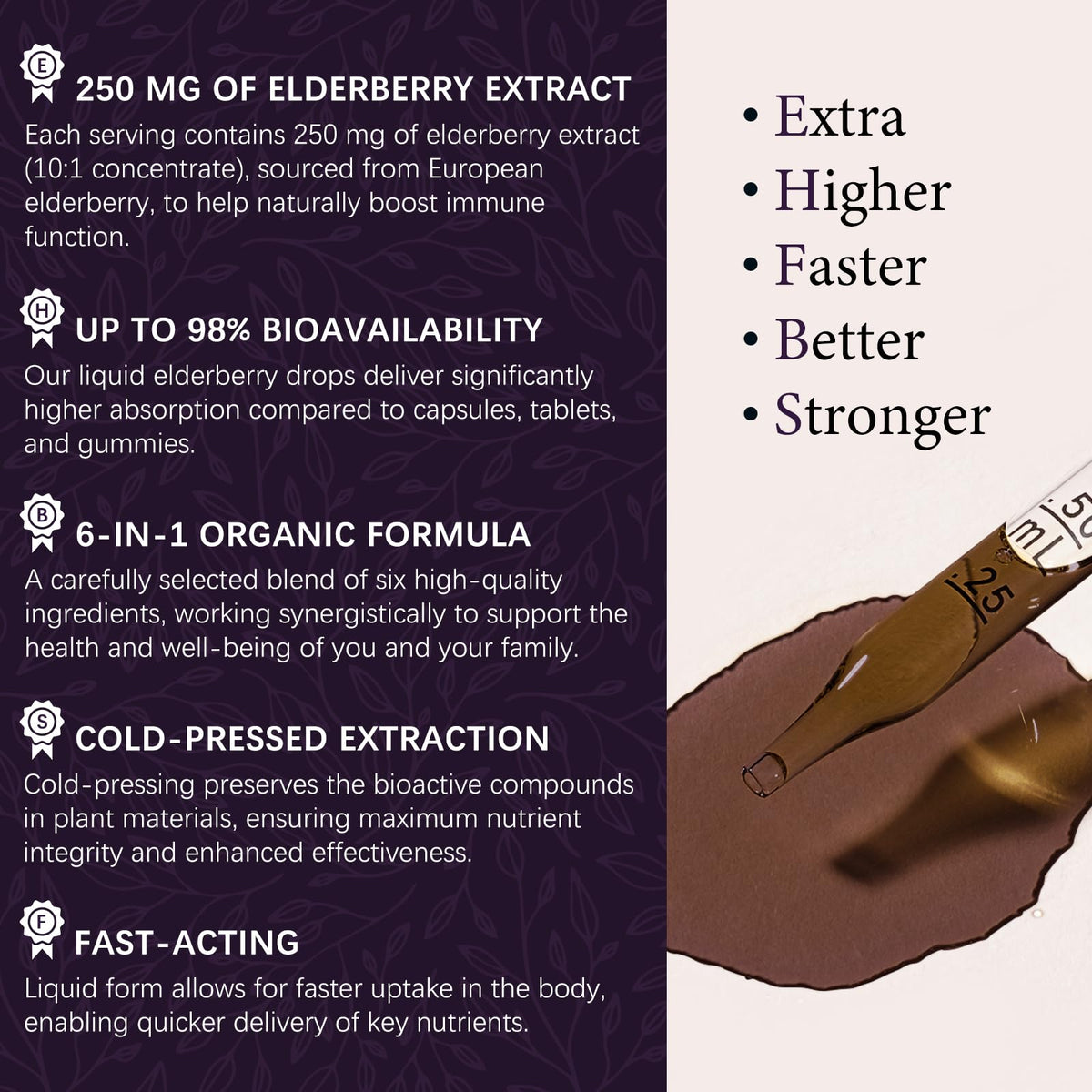 Oasisforce elderberry syrup for cold relief