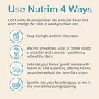 Oat bran powder for healthy digestion