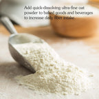 oat fiber powder for baking