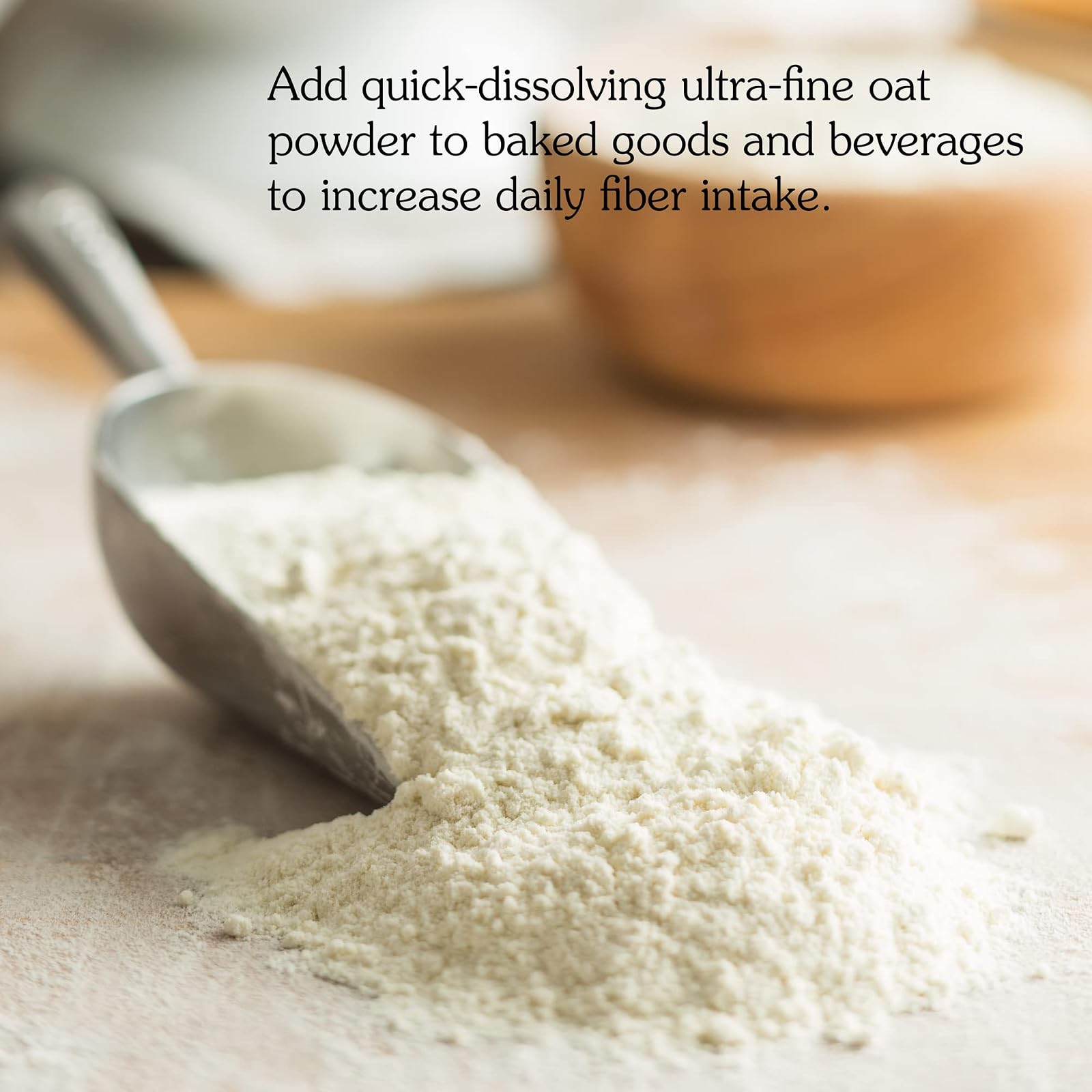 oat fiber powder for baking
