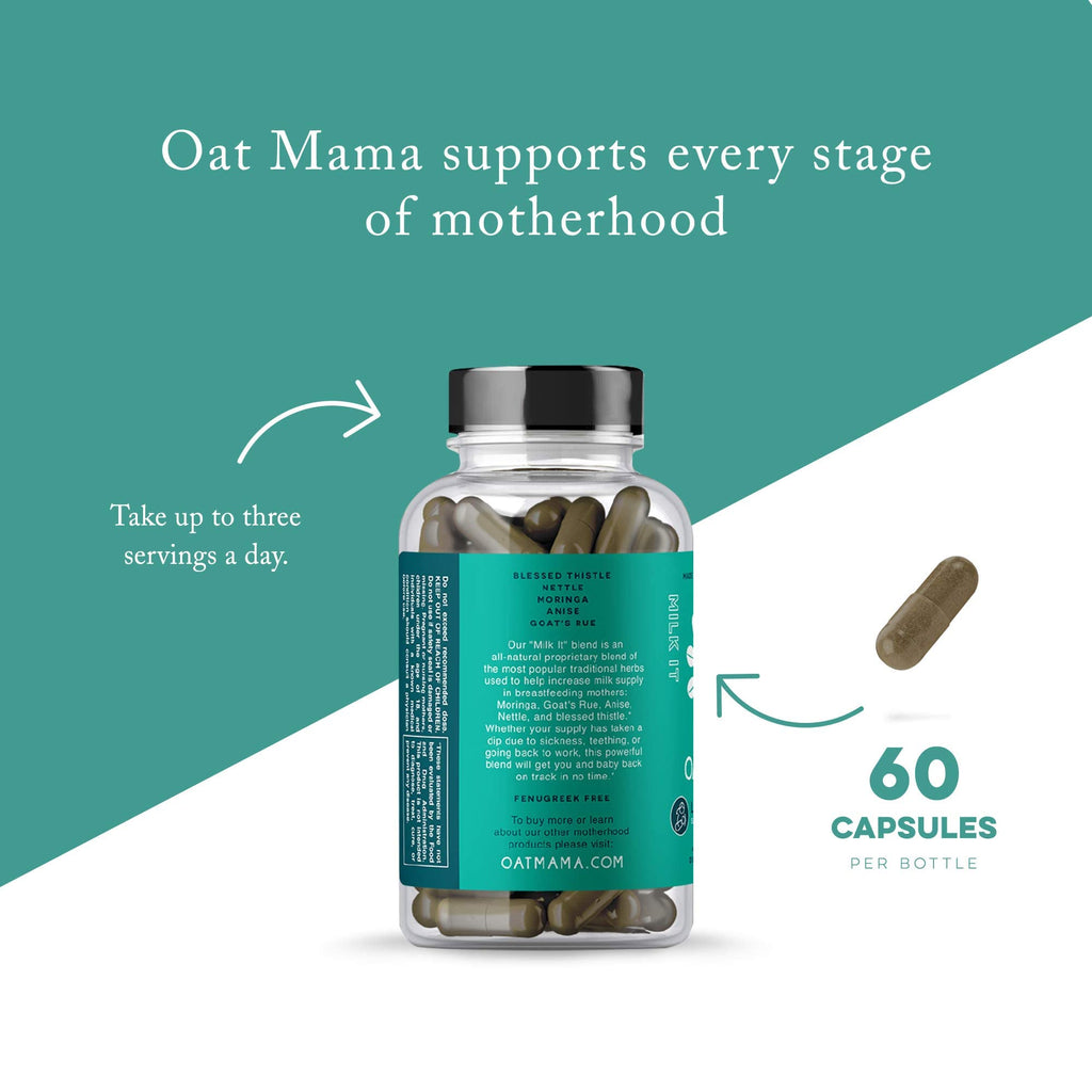 OAT MAMA herbal lactation trio