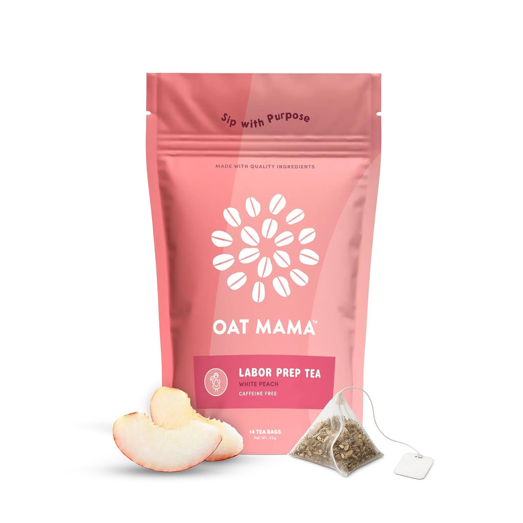 Oat Mama labor prep tea bags