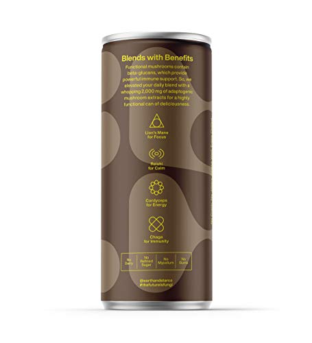 oat milk cacao with mushrooms