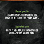 oat straw herb for relaxation