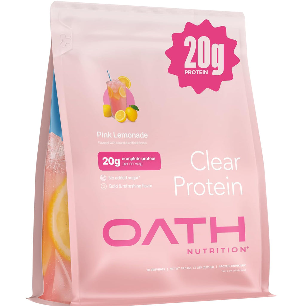 Oath Nutrition clear whey isolate