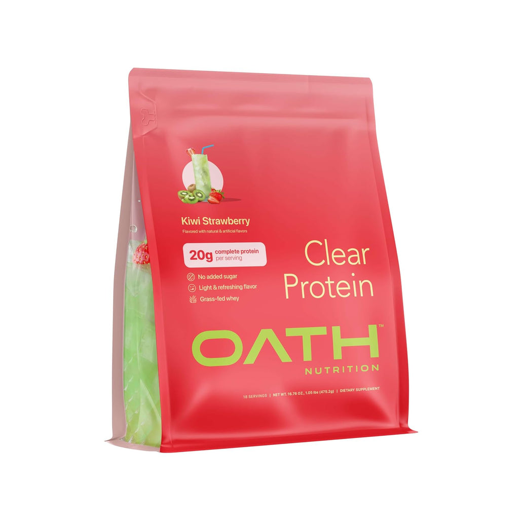 Oath Nutrition clear whey protein powder