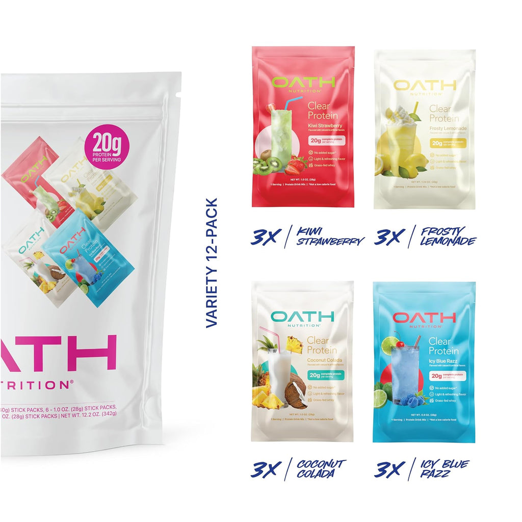 Oath Nutrition protein powder for recovery
