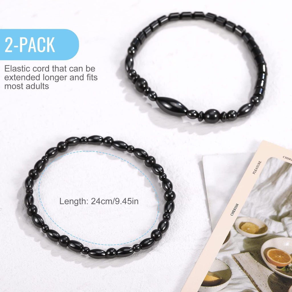 Obsidian and hematite for wellness