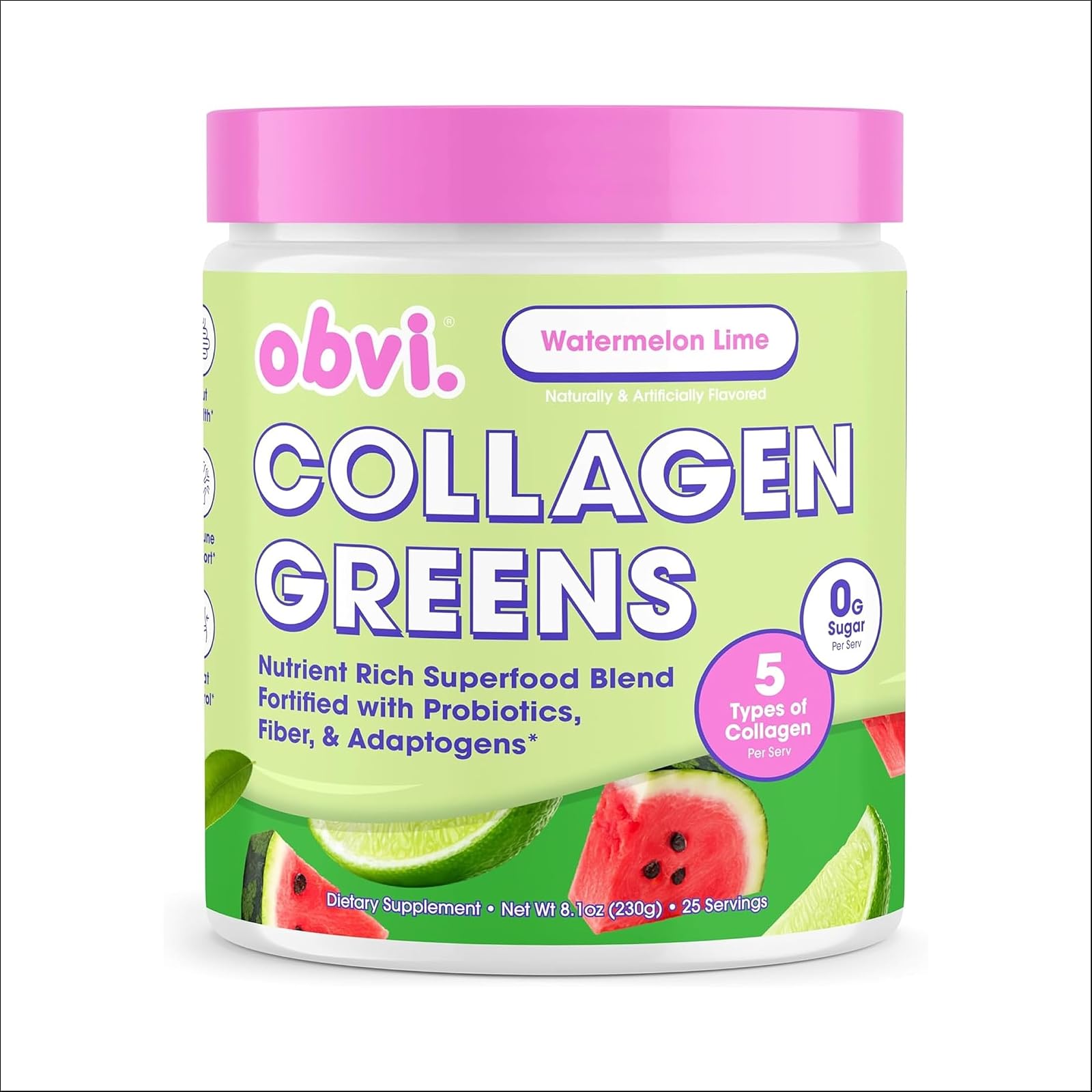 Obvi Collagen Greens superfood blend