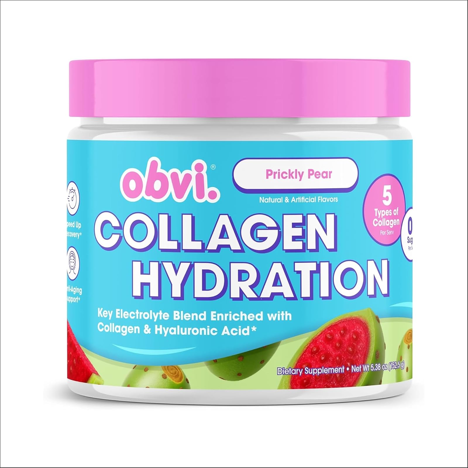 Obvi collagen hydration prickly pear