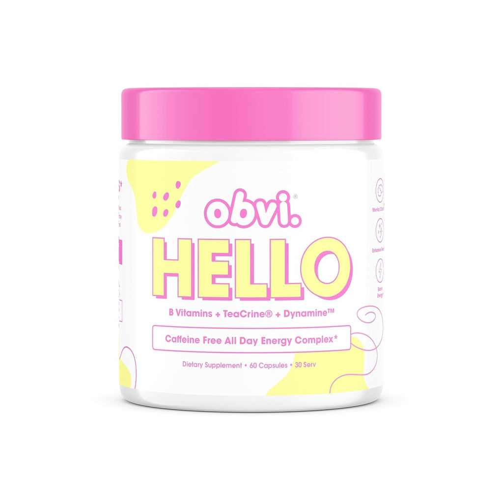 Obvi Hello Daily Energy Supplement benefits