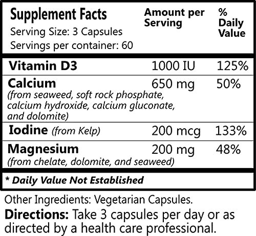 Ocean Elements calcium supplement for strong bones
