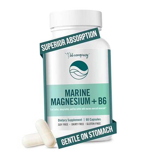 Ocean magnesium capsules for relaxation