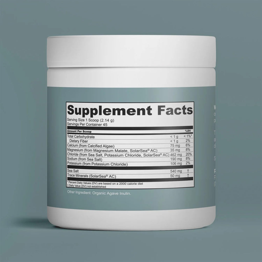 Ocean Sea Salt electrolyte powder benefits