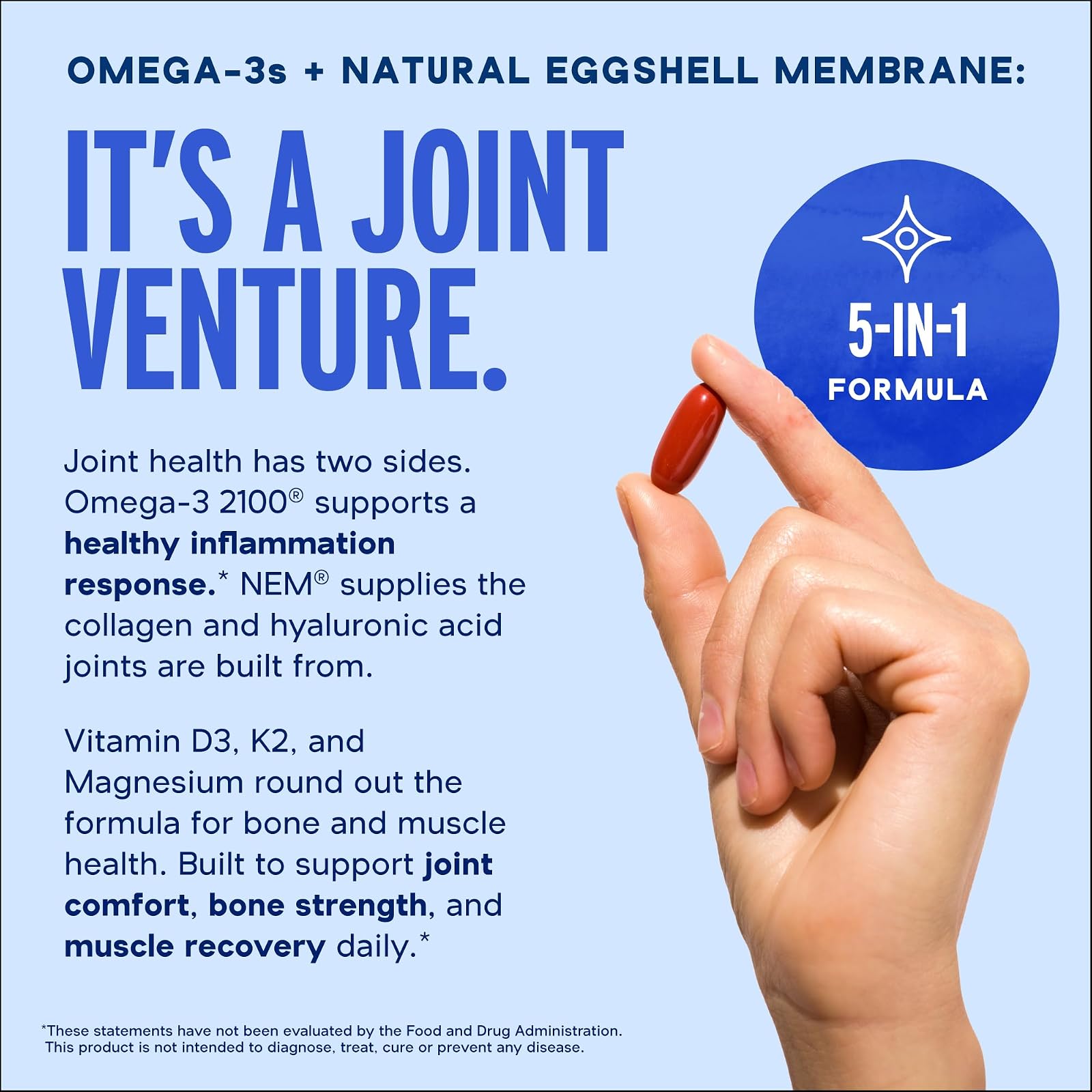 Oceanblue fish oil for joint support