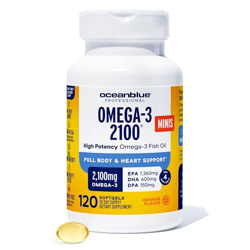 Oceanblue fish oil mini softgels