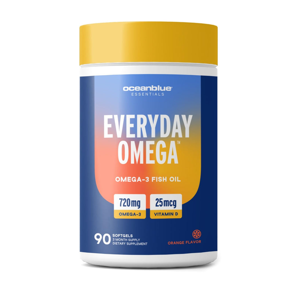 Oceanblue fish oil softgels