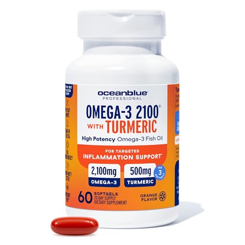 Oceanblue fish oil softgels