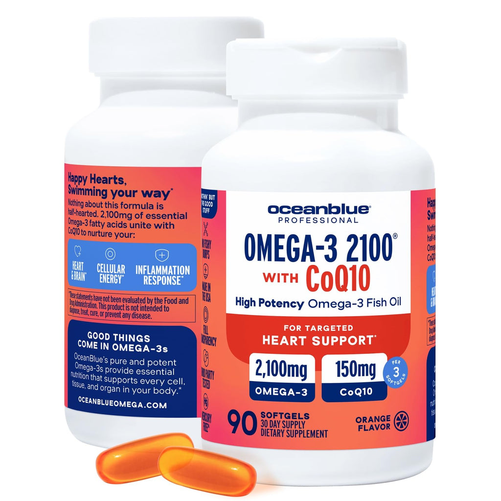 Oceanblue fish oil softgels