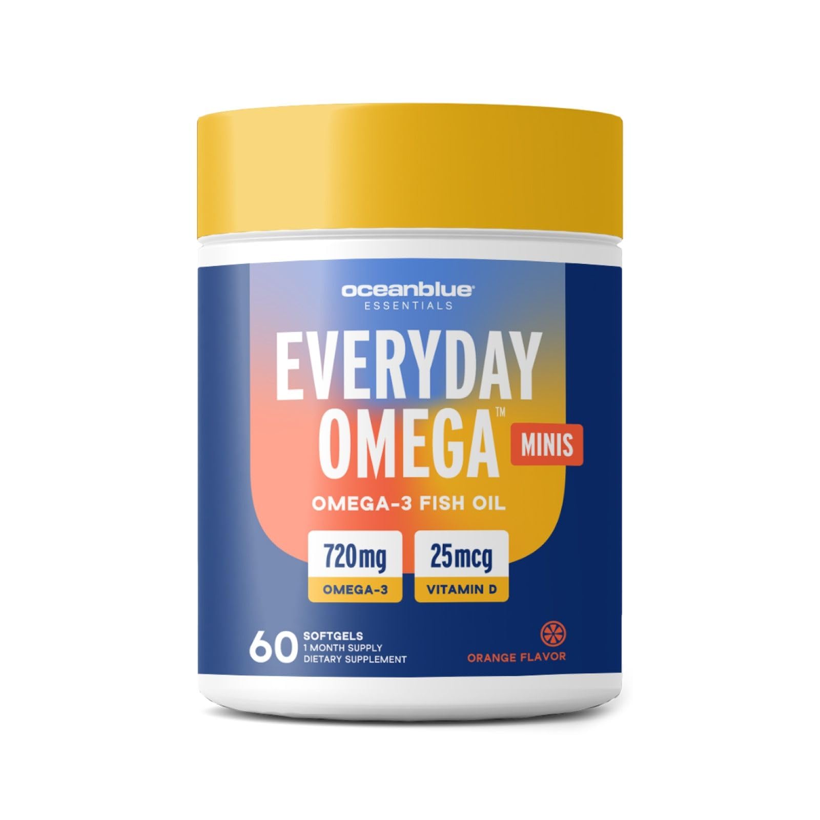 Oceanblue fish oil softgels