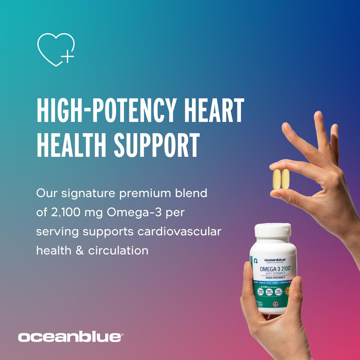 Oceanblue Omega-3 for heart health