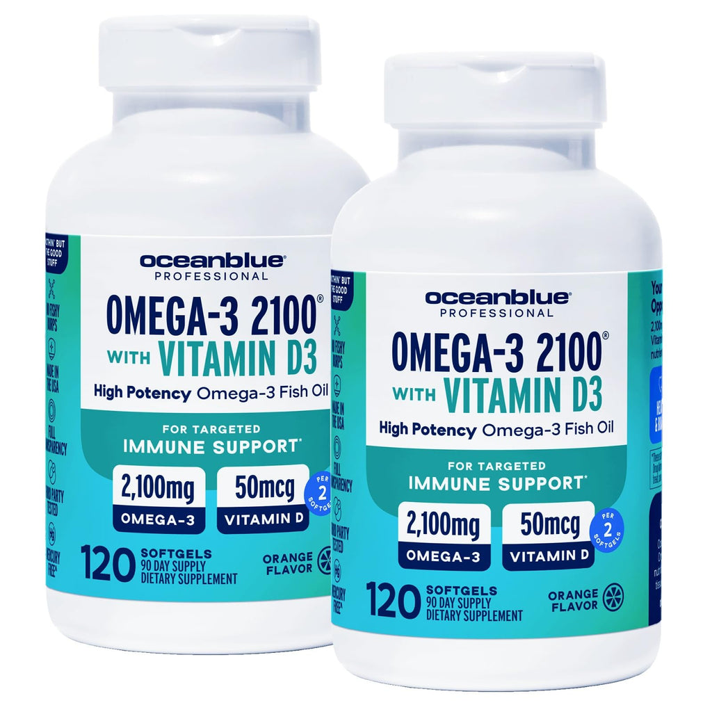 oceanblue omega-3 vitamin d softgels